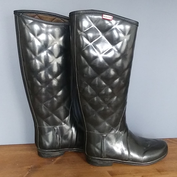 Hunter | Shoes | Hunter Quilted Rain Boots | Poshmark